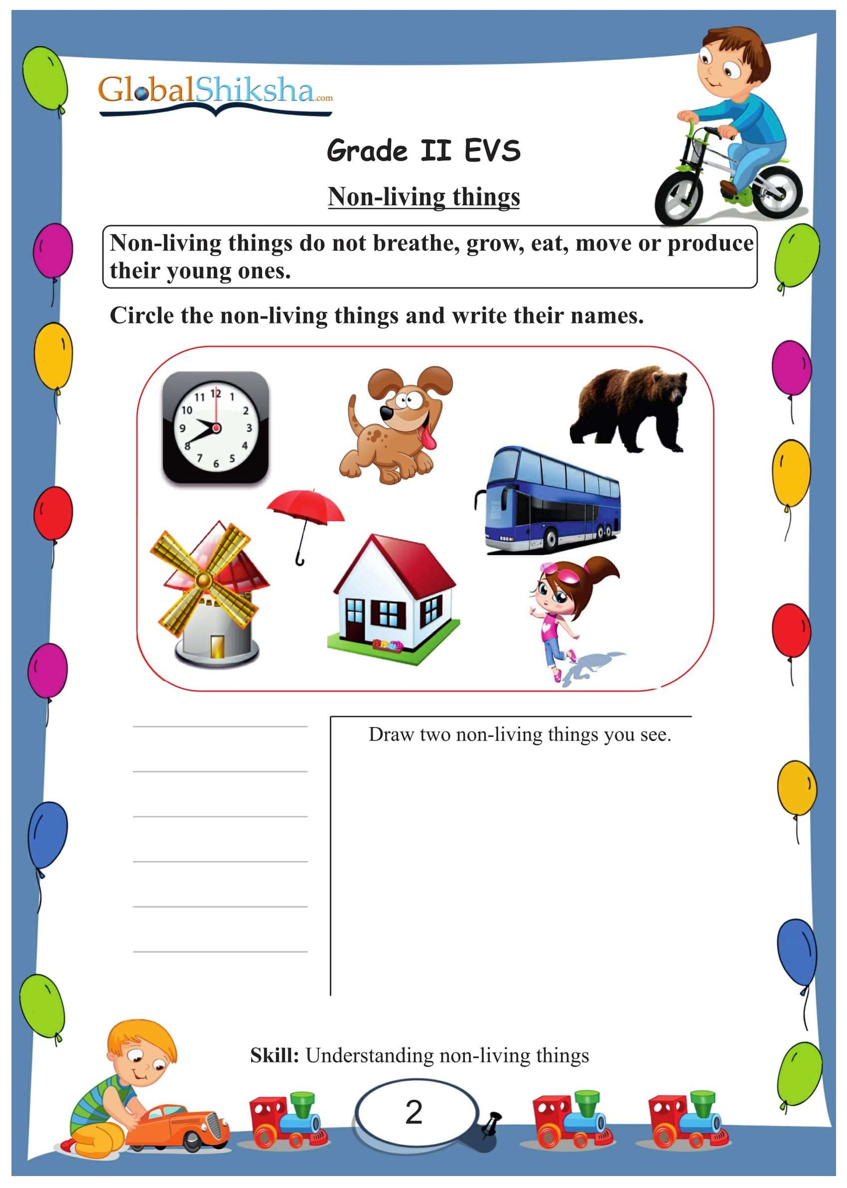 Buy Globalshiksha Printed Worksheet of Environmental Science EVS ...